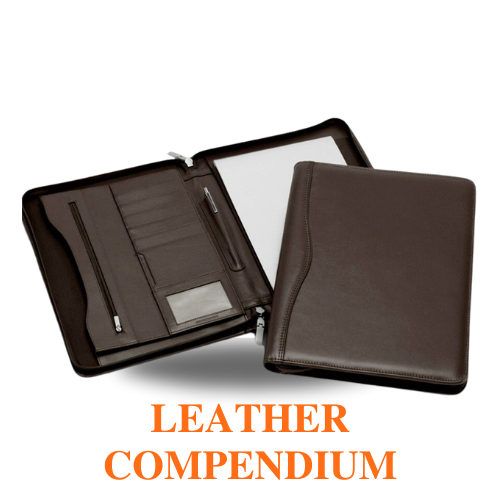 Promotional Leather Compendiums – Compendium Planet