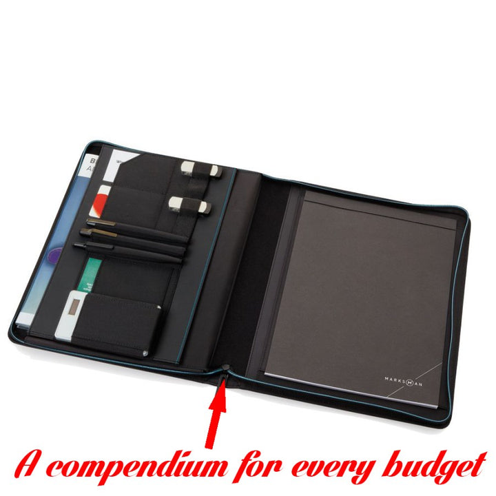 Imitation Leather Promotional Compendiums | Faux leather branded ...